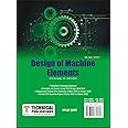 Buy Design of Machine elements for GTU 18 Course (VII - Mechanical ...