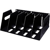 Rotadex 5-Section Lever Arch Filing Rack Black LAR5Black : Amazon.co.uk ...