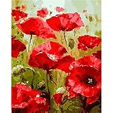 WOWDECOR DIY Malen nach Zahlen für Erwachsene Kinder Mädchen, Rotwein ...