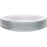 Duralex Lys Plate 23,5cm, 6 Plates : Amazon.co.uk: Home & Kitchen