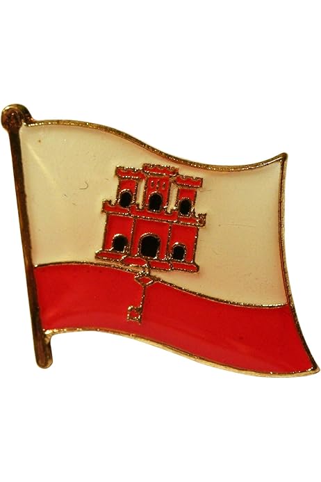 Pin Gibraltar Flag On