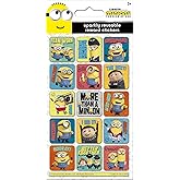Paper Projects Minions: The Rise of Gru Sparkly Reusable Stickers ...