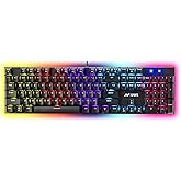 Amazon.in: Buy Ant Esports MK1850 Mechanical Wired Gaming Keyboard Red ...