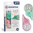 OSAMA - Bianchetto a Nastro, 2 Pezzi x 20 Metri (Tot 40m), Correttore a ...