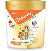 Groviva Gold Milk Protein Powder for Kids | 2-6 Years | 400g Vanilla ...