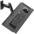 Wall-Mounted Keyboard Tray with Pneumatic Spring, Adjustable Height ...