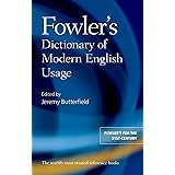 Fowler's Modern English Usage (Re-Revised 3rd Edition): Amazon.co.uk ...