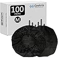 Geekria 100 Pairs Medium Non-Woven Fabric Disposable Headphone Covers ...