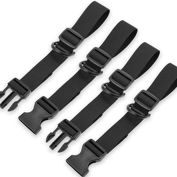 2PCS Heavy Duty Utility Strap With Buckle Molle Webbing Backpack ...