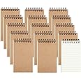 ZMCYN 15 Pcs 3x5 Inch Small Spiral Notebook Pocket Notebooks, Kraft ...