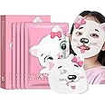 Kids Face Masks For Girls, Animal Beauty Sheet Face Mask Set ...