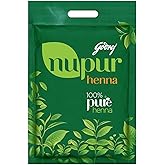 Godrej Nupur 100% Pure Henna Powder for Hair Colour (Mehandi) | for ...