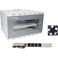 Amazon.in: Buy Crotomak 6U DVR, CCTV, NVR, Server, Network Rack with 4 ...