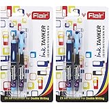 FLAIR Inky Series Classic Liquid Ink Fountain Pen Blister Pack ...