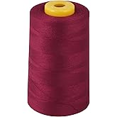 OVERLOCKING THREAD - OVERLOCKER THREAD - POLYESTER - SEWING THREAD - 4 ...