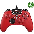 Turtle Beach React-R Red Wired Gaming Controller with Audio Controls, Mappable Buttons ...