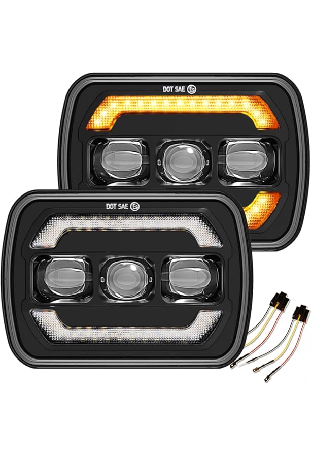 Universal Semi-Truck Led Headlight Assembly For Peterbilt, 58% OFF
