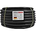 Megastore Flexibles Leerrohr Wellrohr mit Zugdraht 750N Schwarz ...