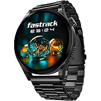 Fastrack Dezire FX1 Luxury Metal Smart Watch, 1.38” UltraVU HD Display ...