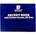 A6 Receipt Book with Carbon Copy Sheets – 80 Numbered Pages, 12.5 x 10 ...