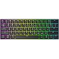 GK61 Mechanical Gaming Keyboard - 61 Keys Multi Color RGB Illuminated ...