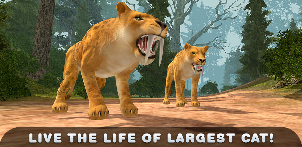 Sabertooth Tiger Survival Simulator 3D: Amazon.co.uk: Appstore for Android