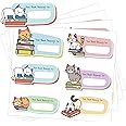 This Book Belongs to Stickers 120 Pcs Animal Book Plates Labels - Book ...