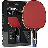 Stiga Rubber Raptor Table Tennis Racket, Pack of 1, Black : Amazon.in ...