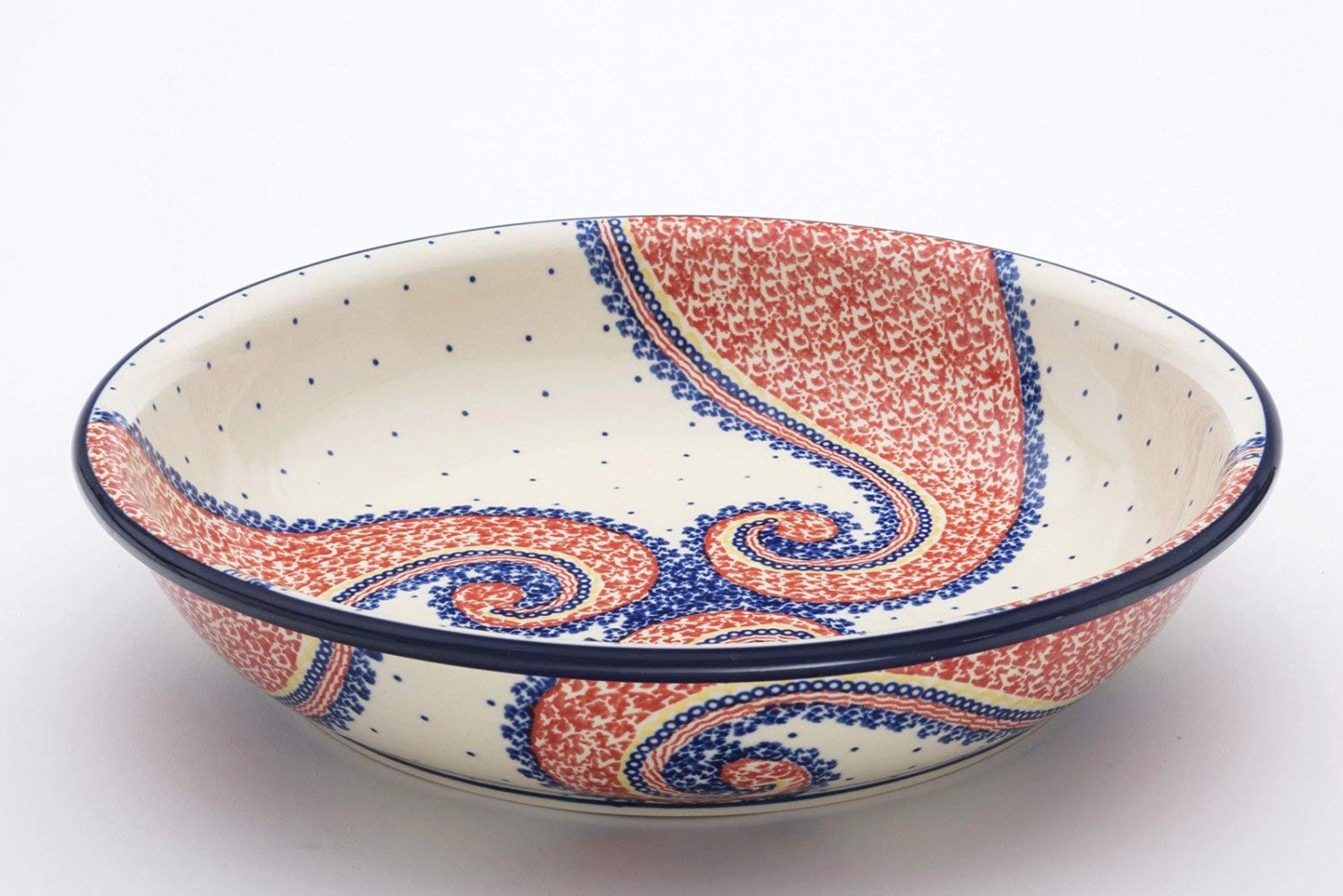 Boleslawiec Pottery Fruit Bowl, 2.7L, pattern 250AR - Polish Pottery ...