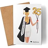 Kiddle-Design Bachelor Master Abitur 2025 Karte Abschluss Geschenk ...