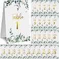 ULELE Wedding Table Numbers 1-25 Plus Head Table Card Double Sided Tent ...