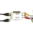 CARORS® (Combo HDMI2AV Up Scaler 1080P HDMI to AV Composite Video Audio ...