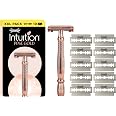 Wilkinson Sword Intuition Rose Gold rasoir pour femmes, pour la routine ...