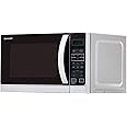 Sharp R642INW 2-in-1 Mikrowelle mit Grill/ 20 L/ 800 W/ 1000 W Quarzgrill/ 8 Automatikprogramme ...
