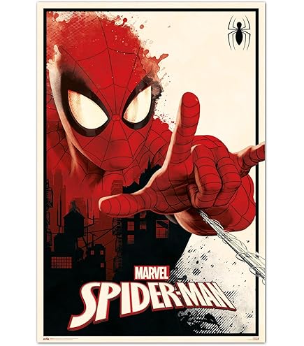 Spiderman A3 Poster