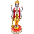 Buy KRISHNAGALLERY1 Marble Dust Vishnu Ji Murti Vishnu Laxmi Lord ...