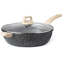 KASANOVA 30 cm sauté pan, frying pans with lid for all heat sources ...