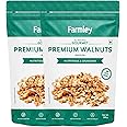 Farmley Light Broken Kashmiri Walnut Kernels 400g | 2 x 200 g | Walnuts Without Shell, Akhrot ...