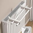 EUPXRHY Radiator Clothes Drying Rack White, 2 Bars Clothes Drying Rack ...