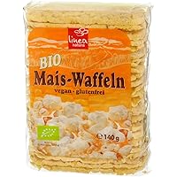 Bio Maiswaffel, dünn & rechteckig, bio, vegan, glutenfrei, 140g ...