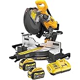 Dewalt DCS727 54v XR Flexvolt Cordless Mitre Saw 250mm 2 x 6ah Li-ion ...