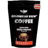 Colombian Brew Original Instant Coffee Powder Strong, 200g : Amazon.in ...