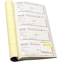 Pukka Pad, NCR Duplicate Receipt Book 140 x 276mm. 4 Receipts per Page ...
