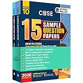 PW CBSE | Class 10 | 15 New Pattern Sample Paper Science, Maths (Standard) Combo Set of 2 Books ...