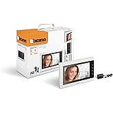 BTICINO 310913 Videocitofono Easykit Wifi, Plug-In 2 Fili, Monitor 7" a ...