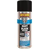 Hycote Fast Drying Aerosol Car Spray Paint, Matt Black, 400 ml : Amazon ...