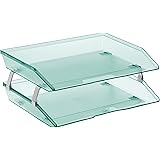 Acrimet Facility 4 Tier Letter Tray A4 Side Load Plastic Desktop File ...