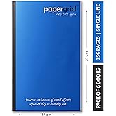 papergrid Notebook - A4 (29.7 cm x 21 cm), Single Line, 216 Pages, Soft ...