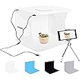 Upgraded EMART Light Box Photography, 14" x 16" (35X40cm) Portable ...