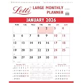 Letts of London Yearly Calendar 2026 26-TYC : Amazon.co.uk: Stationery ...